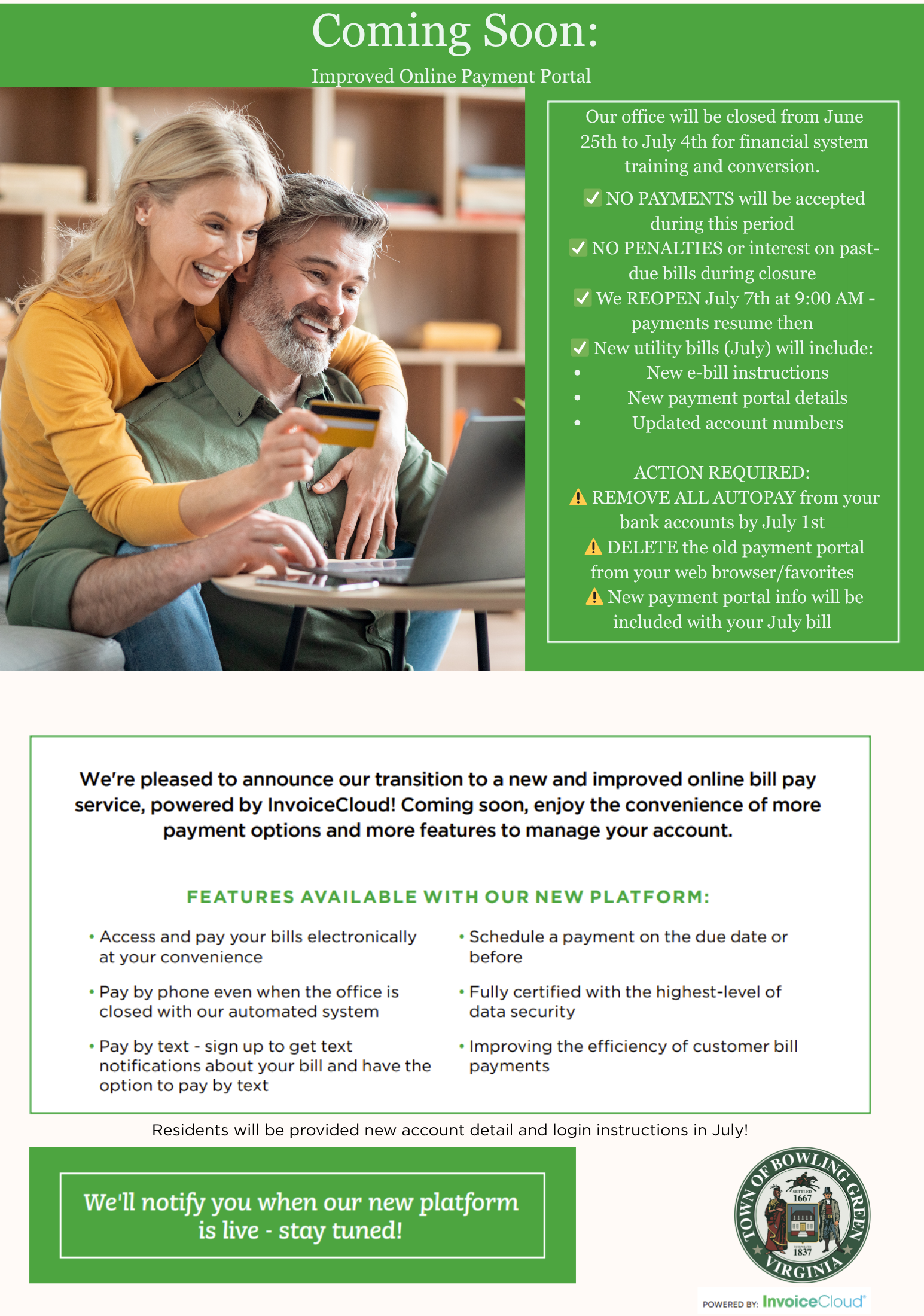 Finance/Treasurer | Bowling Green, VA